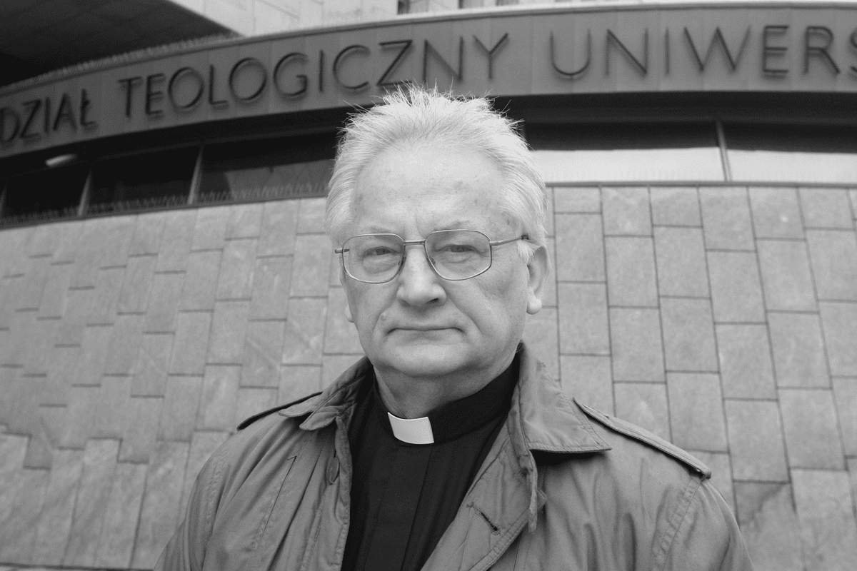 Nie żyje ks. prof. Wincenty Myszor Nie żyje ks. prof. Wincenty Myszor