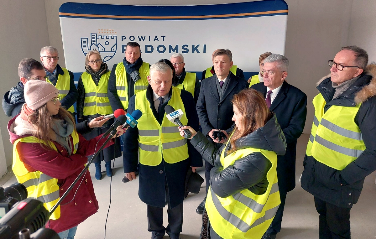 Ostatni etap budowy szpitala w Pionkach